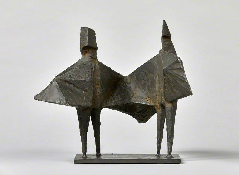 Facing the artist: Watchers, winged and other figures and creatures by ...