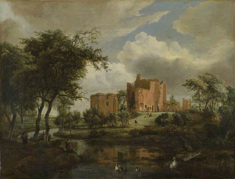 The Ruins of Brederode Castle | Art UK
