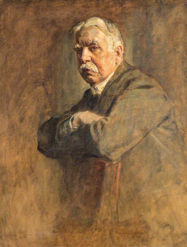 Facing the artist: James Guthrie's portrait of 'Statesmen of World War ...