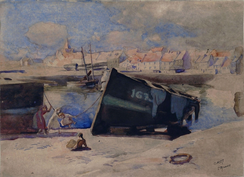 The Beach of St. Monans, Fife | Art UK