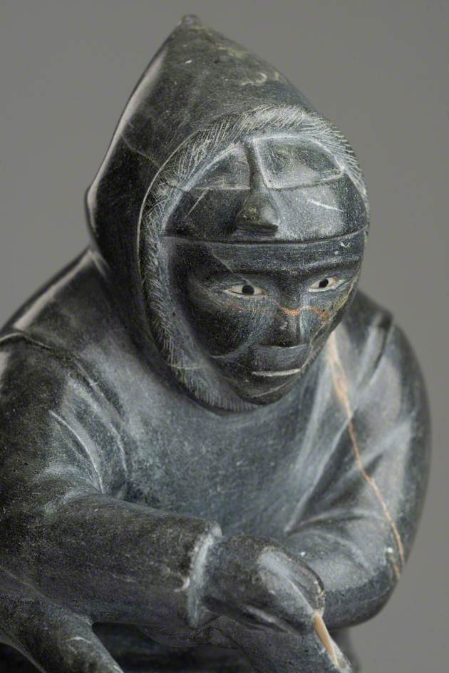 Man Skinning Caribou | Art UK