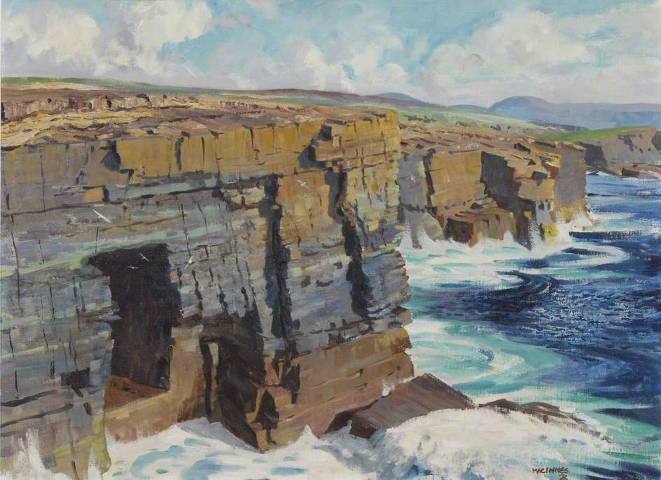 Cliffs at Yesnaby, Orkney | Art UK