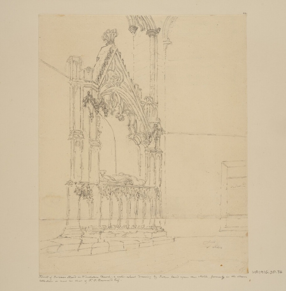 One of the Alard Monuments in the Church of St Thomas, Winchelsea | The ...
