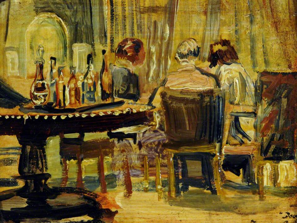 Awaiting the Arrival of Christopher at Doughty House, Richmond: Bishop ...