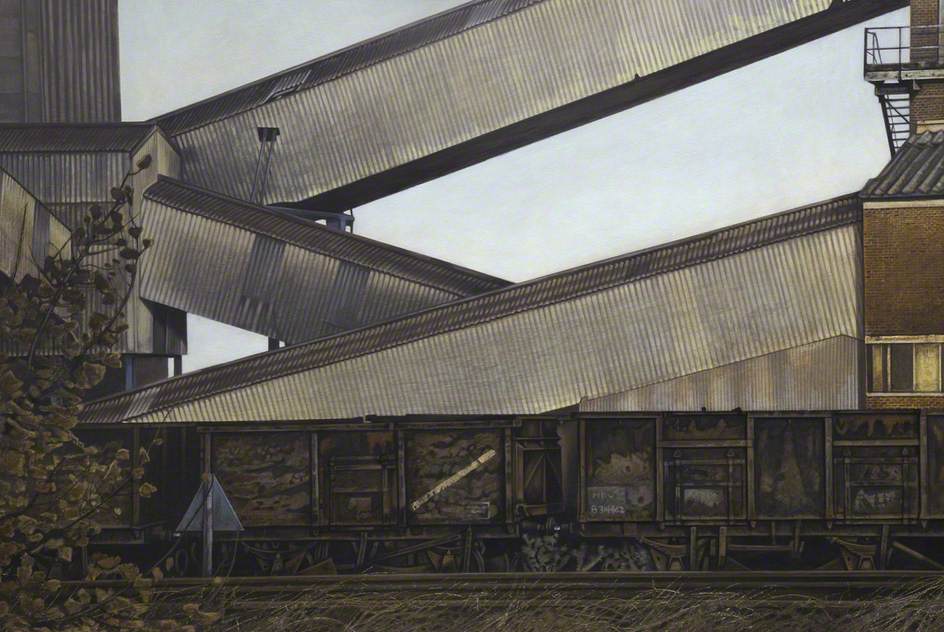 Coal Wagons (Seafield Colliery) | Art UK