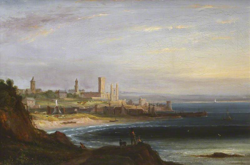 View of St Andrews from the East Sands | Art UK