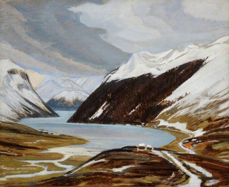 Swiss Alpine Landscape | Art UK