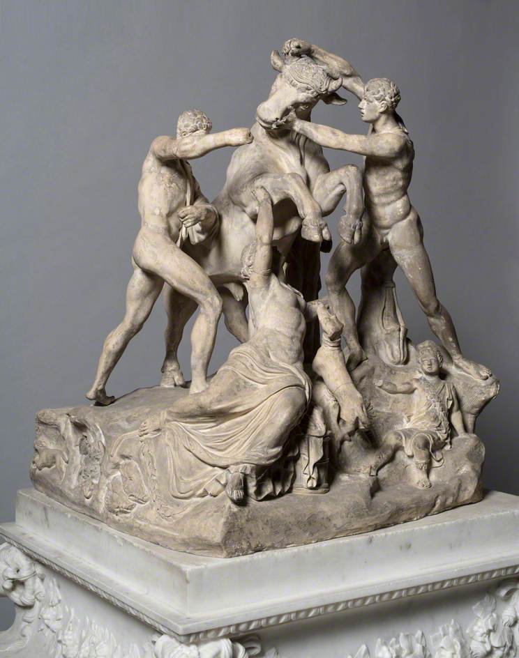 The Farnese Bull (The Punishment of Dirce), on a Marble Pedestal | Art UK