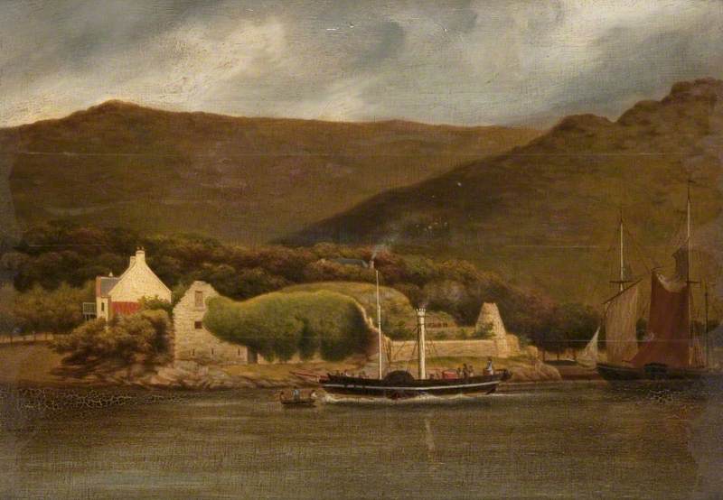 Dunglass Castle on the Clyde | Art UK