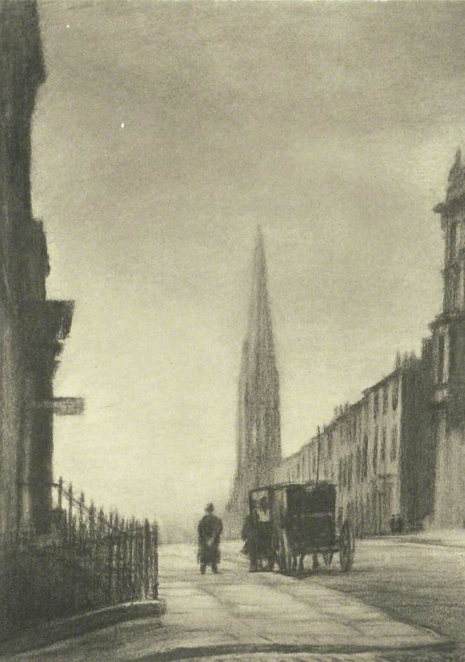 St Vincent Street from opposite Windsor Hotel, Looking West | Art UK