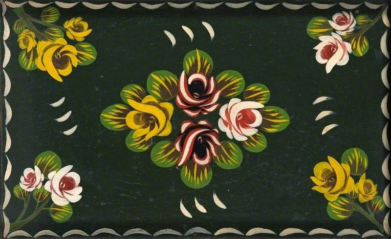 A Painted Ware Tray | Art UK
