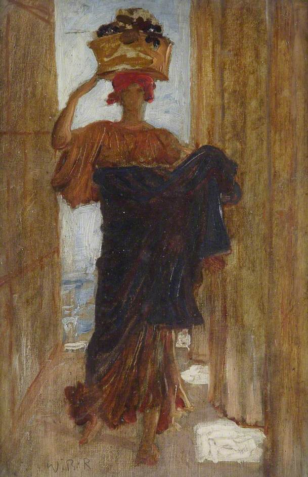 Female Figure with a Red Turban | Art UK