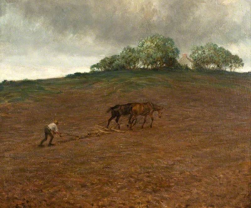 Ploughing | Art UK
