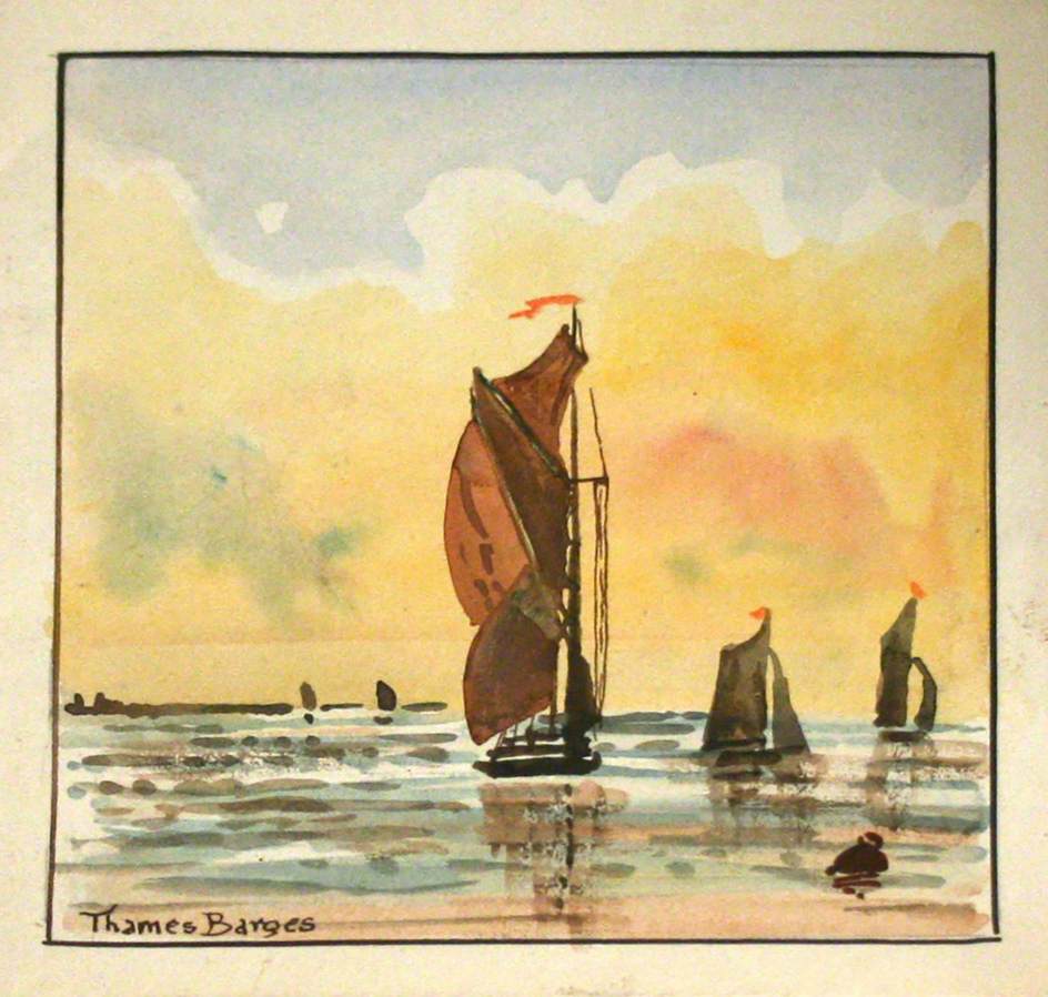 Thames Barges | Art UK