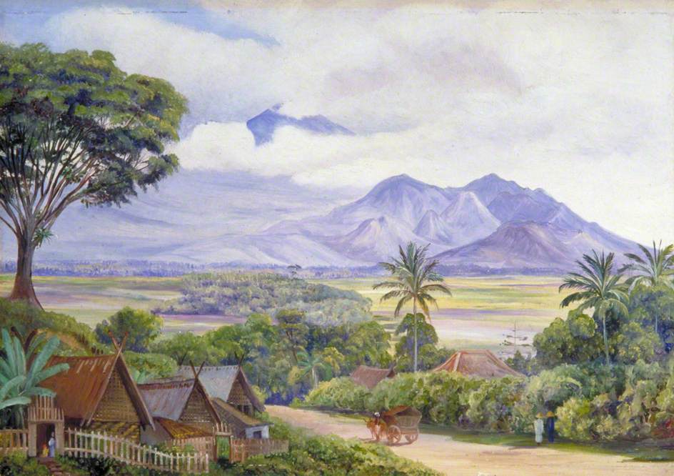 View from Malang, Java | Art UK