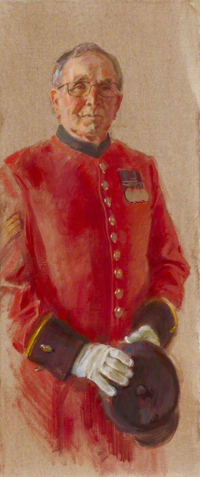 Chelsea Pensioners: Walter Swan, Military Provost Staff Corps | Art UK