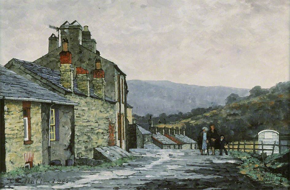 Canalside, Abercanaid | Art UK