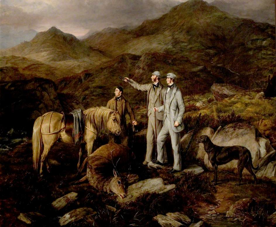 Stag Hunt in Scotland | Art UK