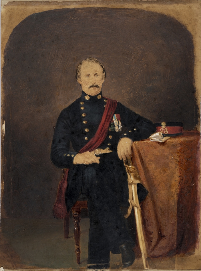 Lieutenant Colonel Edward William Derrington Bell (1824–1879), VC | Art UK