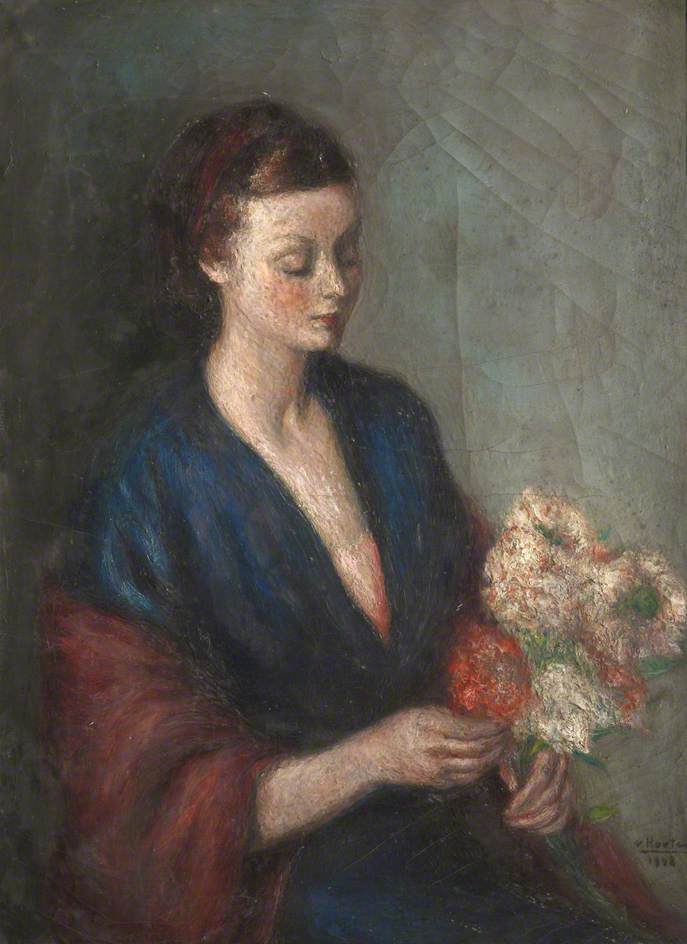 Lady with a Posy | Art UK