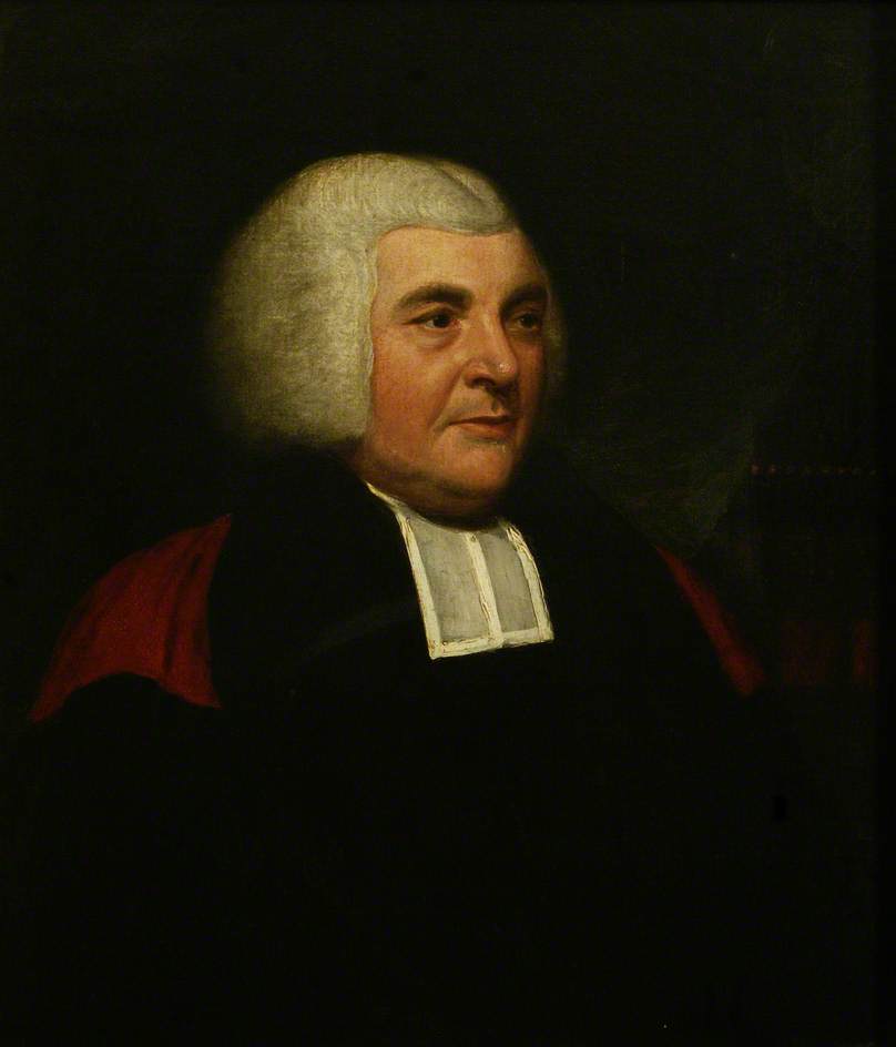 Portrait of a Cleric Wearing a Dark Cloak with Red Epaulettes | Art UK