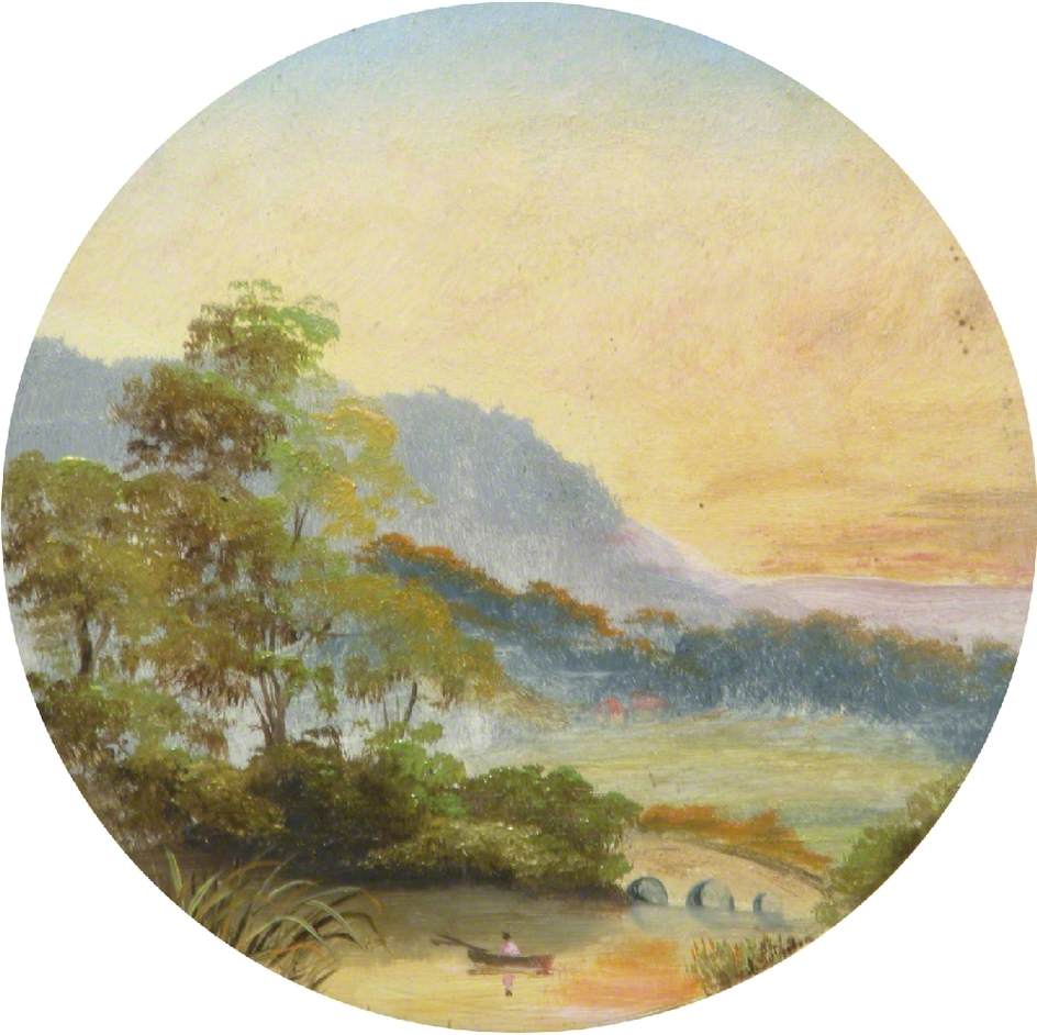 The River Mole, Dorking, Surrey | Art UK