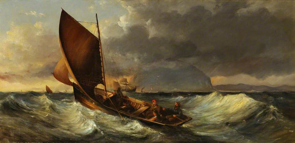 Squall off Ailsa Craig | Art UK