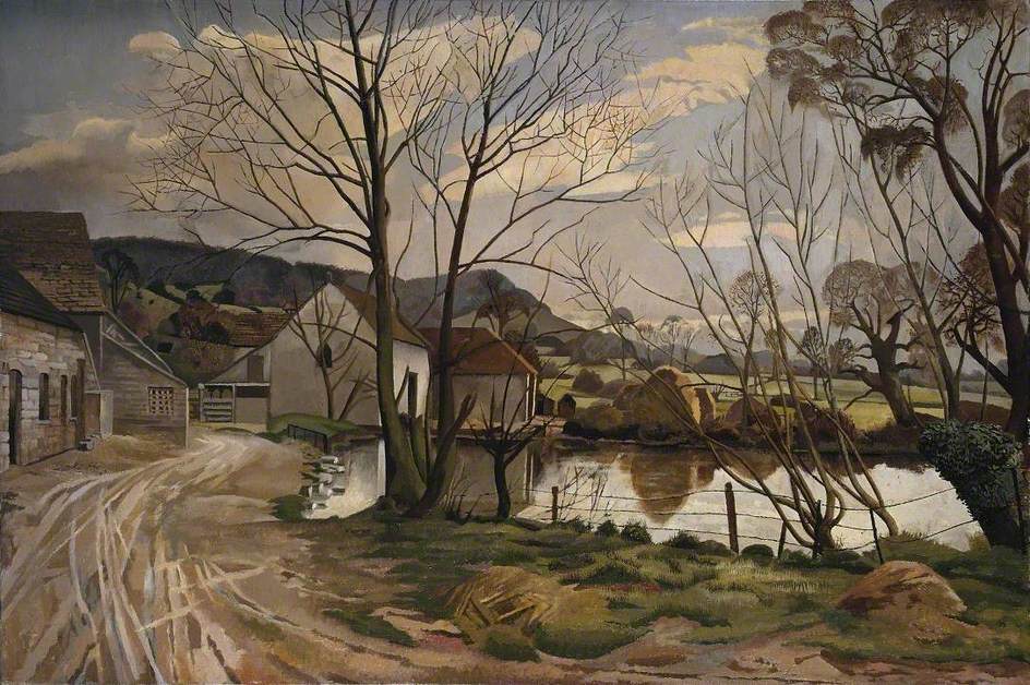 Farm Pond, Leonard Stanley | Art UK