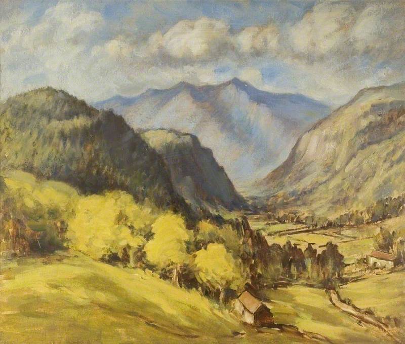 Valley Landscape | Art UK