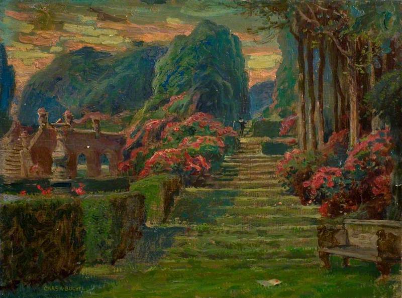 Stage Setting for 'Twelfth Night' by William Shakespeare | Art UK