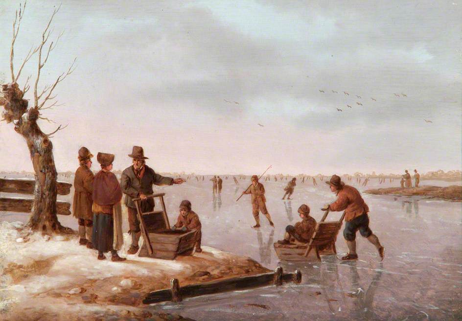 Skating Scene | Art UK