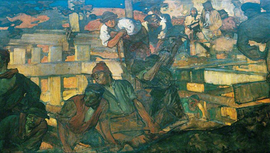 Navvies at Work | Art UK